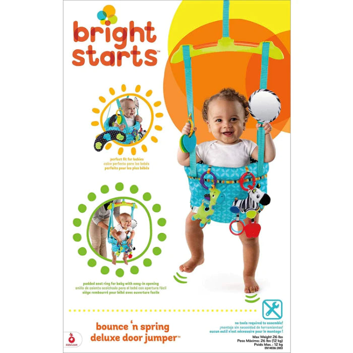 BRIGHT STAR BABY DOOR JUMPER / hanging door jumper – My Mother Care